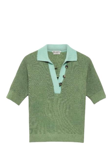 J.W.ANDERSON J.W.Anderson Knitted Button Polo Top